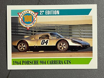 1964 Porsche Type 904 Coupe, Dream Cars 2nd Edition Trading Card RARE ...