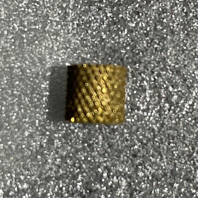 1/4-27 UNFINISHED THREADED KNURLED COUPLING ~5/16 IN. W X 1/4 IN. H ...
