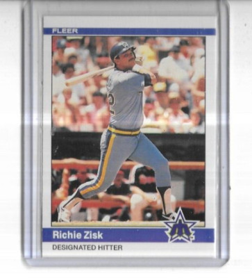 1984 Fleer #625 Richie Zisk Seattle Mariners | eBay