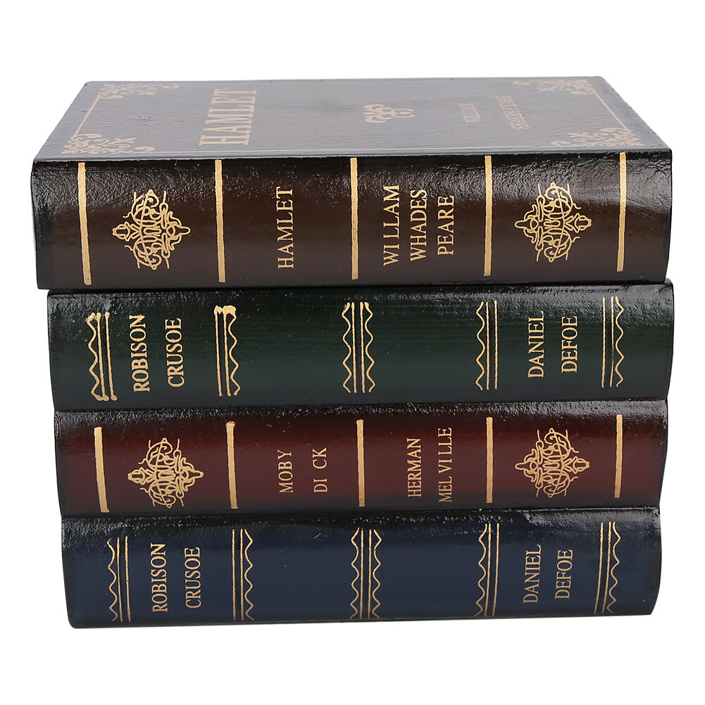 Book Shaped Box Home Decoration Props Office Bookcase Ornaments Storage ...
