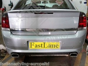 Vauxhall Vectra Custom Built Stainless Steel Exhaust Rear Dual System ...