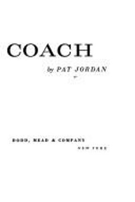 Black Coach Hardcover Pat Jordan 9780396064305| eBay