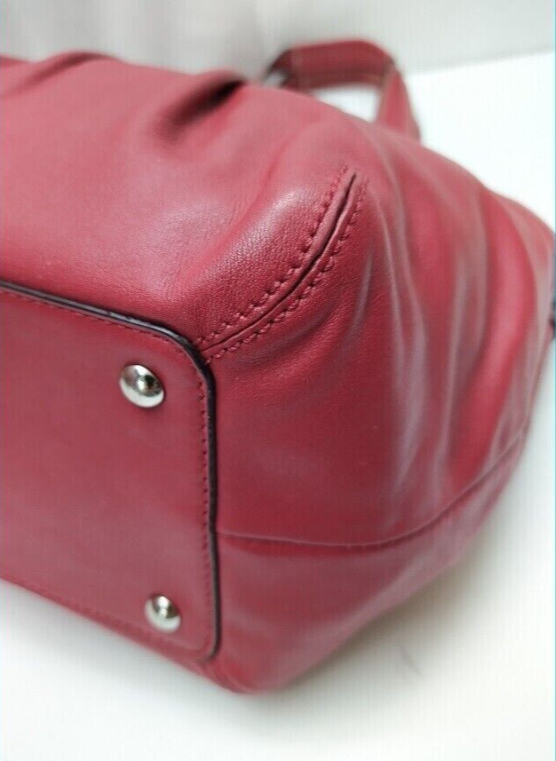Coach Soho Red Leather Double Handles Tote Shoulder B… - Gem