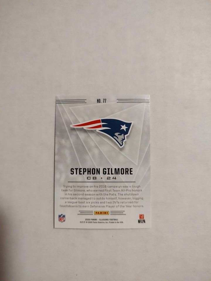 2020 Panini Illusions - Trophy Collection Orange #77 Stephon Gilmore ...