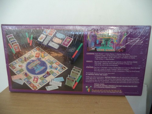 VINTAGE 1997 Mandricks Mutual Fundz Funds the Game Board Game Brand New ...