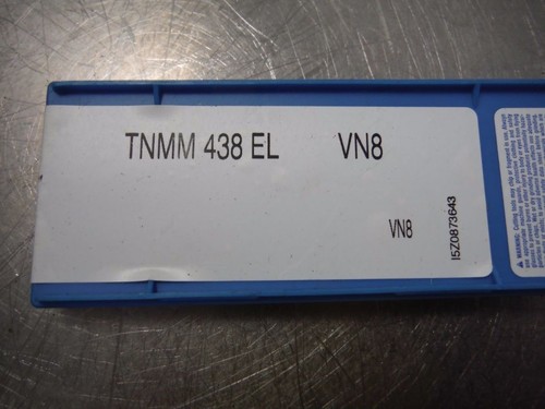 Valenite Carbide Inserts QTY10 TNMM 438 EL VN8 (LOC1298D) | eBay