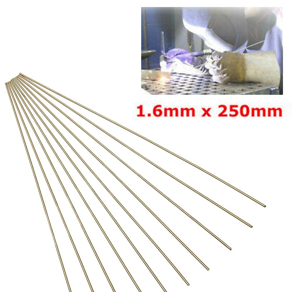 10 X Brass Brazing Solution Welding Flux-Cored Rods Low Temperature ...