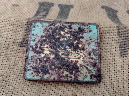WWI ORIGINAL GERMAN A. BATSCHARI RADIUM RADIOACTIVE CIGARETTE BOX RELIC ...
