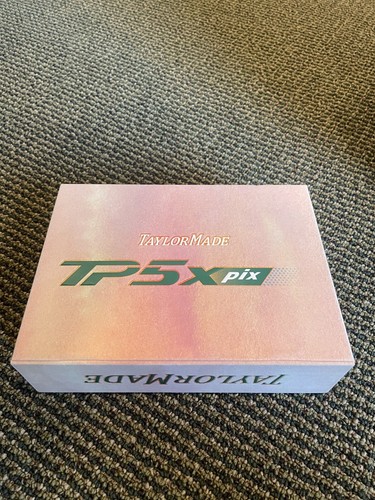 Dozen Taylormade TP5 X Pix Peach Season Opener Masters Rare New Golf ...