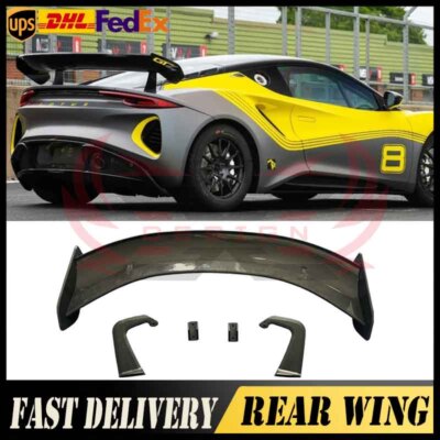 Fit Lotus Emira 2023-2024 Dry Carbon Fiber GT4 Style Rear Trunk Lid ...