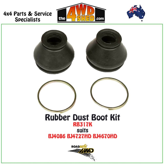 Roadsafe Rubber Dust Boot Kit to Suit 4wd Ball Joint - 19.20mm Top Hole ...