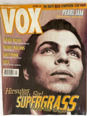 VOX - APRIL 1997 - DAVID BOWIE - HENRY ROLLINS - DAFT PUNK - EELS ...