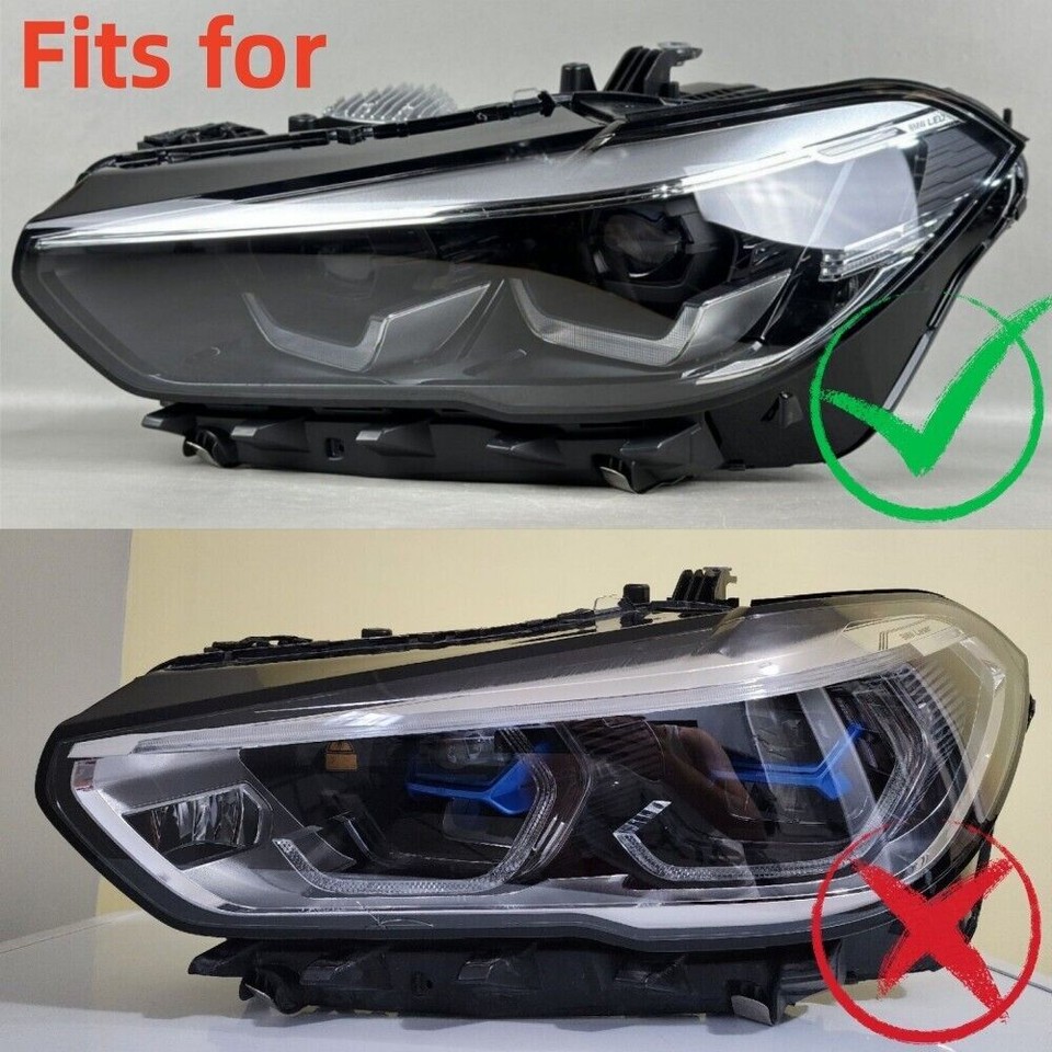 Yellow Daytime Running Light DRL Angel Eye Boards Fo BMW X5 G05 X6 G06 ...