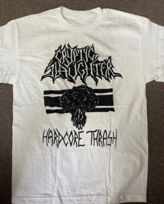 Cryptic Slaughter Hardcode Thrash Shirt Classic Unisex White S-5XL ...