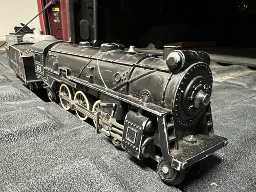 AMERICAN FLYER 1950’s VINTAGE S GAUGE TRAIN SET WITH TRACKS AND ...