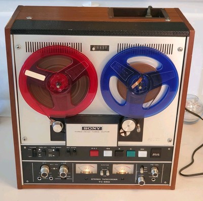 Vintage SONY TC-650 Stereo Tapecorder. Three Head Three Motor, 90W ...