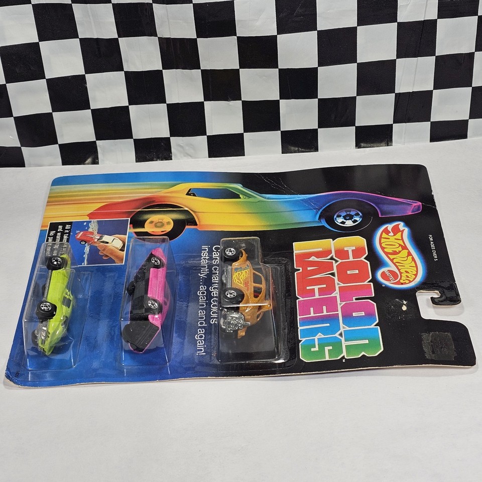New Vintage Hot Wheels Color Racers PINK FERRARI Racebait 308 Baja Bug ...