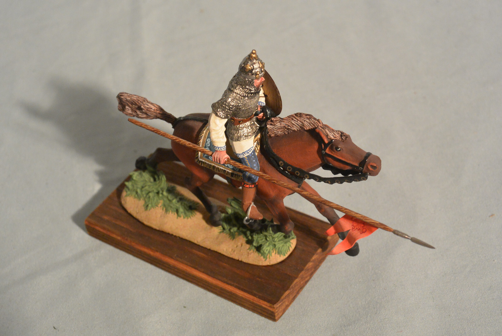 Novgorod Mounted Knight With Spear XIV Century St. Petersburg (#038) | eBay
