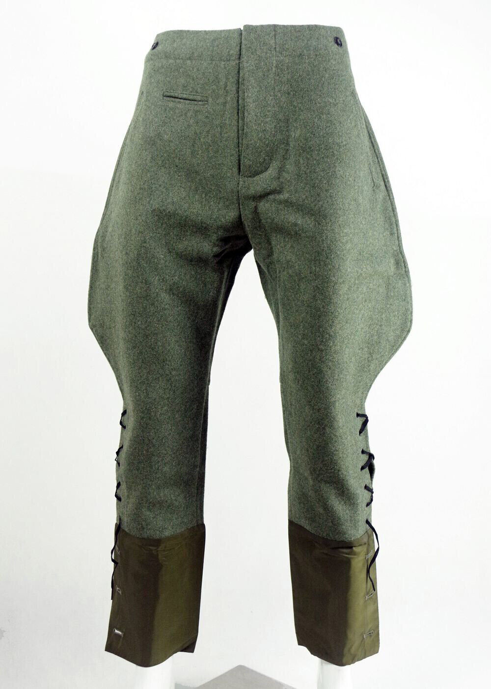 MEN'S GERMAN WW2 M36 OFFICER WOOL OUTDOORS FIELD BREECHES SIZE M | eBay