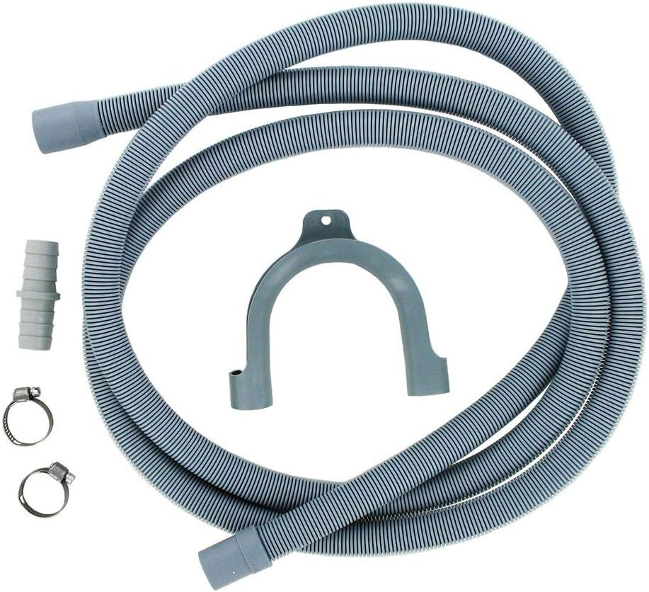 Hotpoint Washing Machine Dishwasher Drain Waste Hose Extension Pipe Kit ...