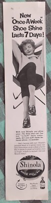 SHINOLA SHOE POLISH AD SATURDAY EVENING POST JAN. 17, 1959 | eBay