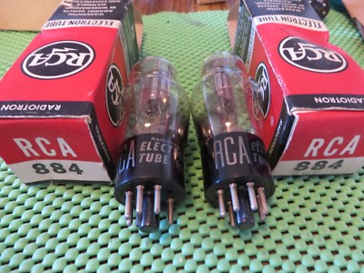 Radio tubes RCA Two 6Q5/884 NOS US code 58ex8 | eBay