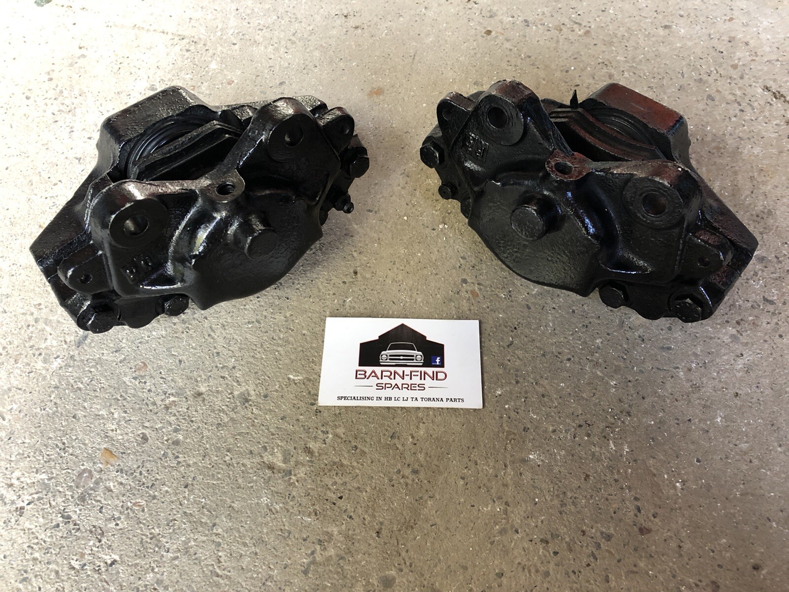 Torana LJ XU1 Front Disc Brake Callipers Fit LC 6cyl Also Holden ...