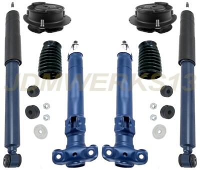 MEYLE FRONT STRUTS BILSTEIN B4 REAR SHOCKS MOUNTS & BOOTS KIT for ...