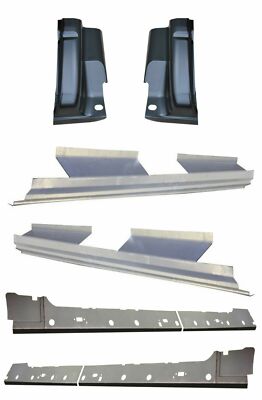 2009-2014 Ford F-150 Crew Cab Inner & Outer Rocker Panels & Cab Corners ...