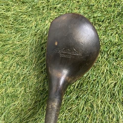 Vintage AG Spalding Bros Dundee Driver YOUTH Steel Shaft Right Hand 37. ...