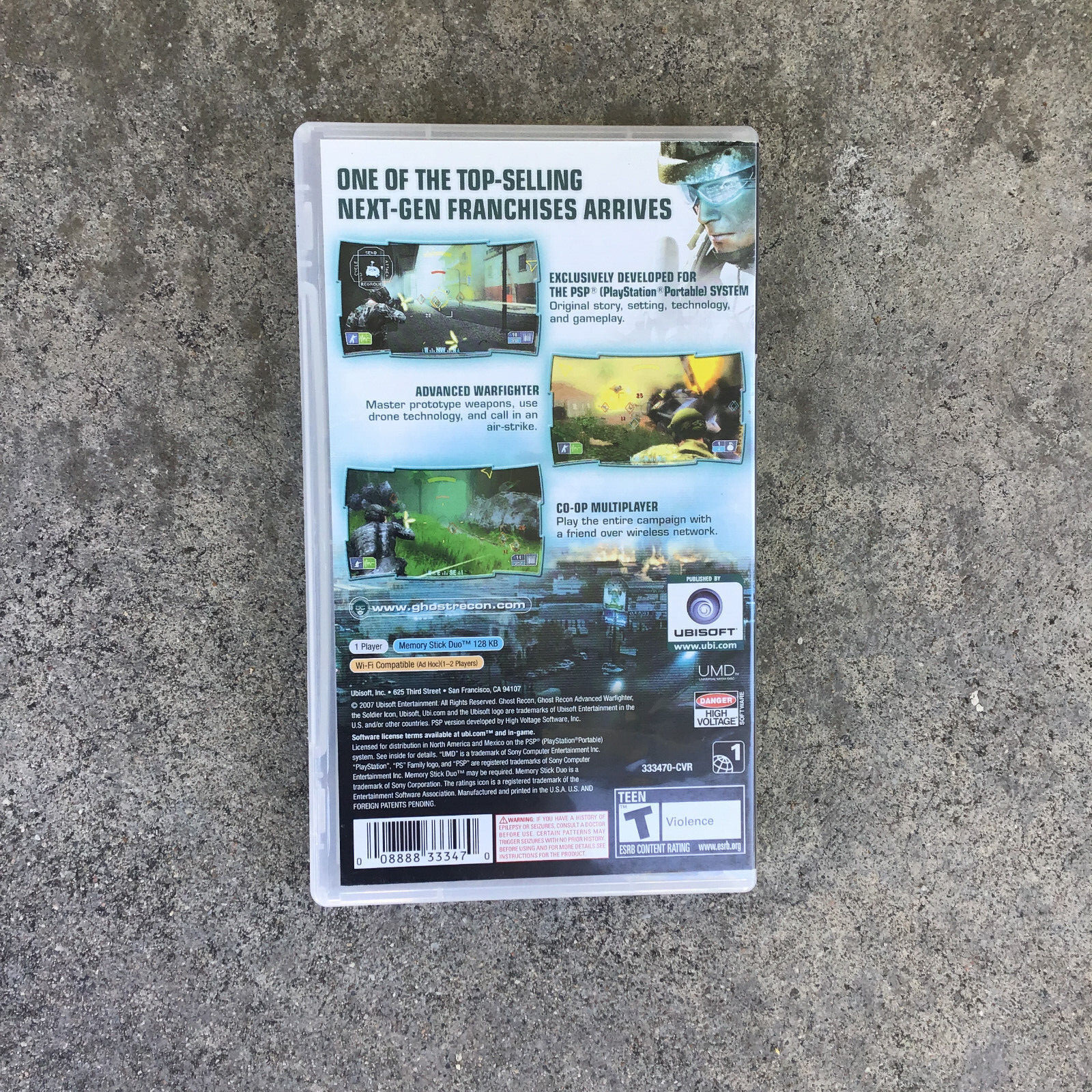 Tom Clancy's Ghost Recon Advanced Warfighter 2 | PSP | 2007 | CIB | eBay