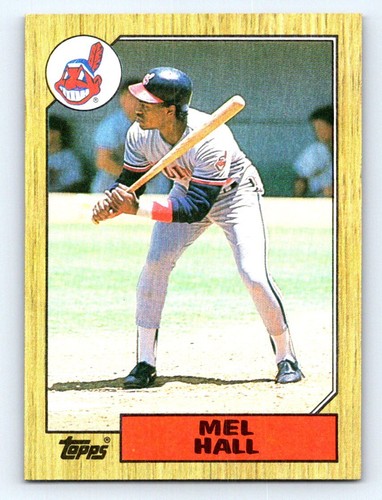 1987 Topps #51 Mel Hall | eBay