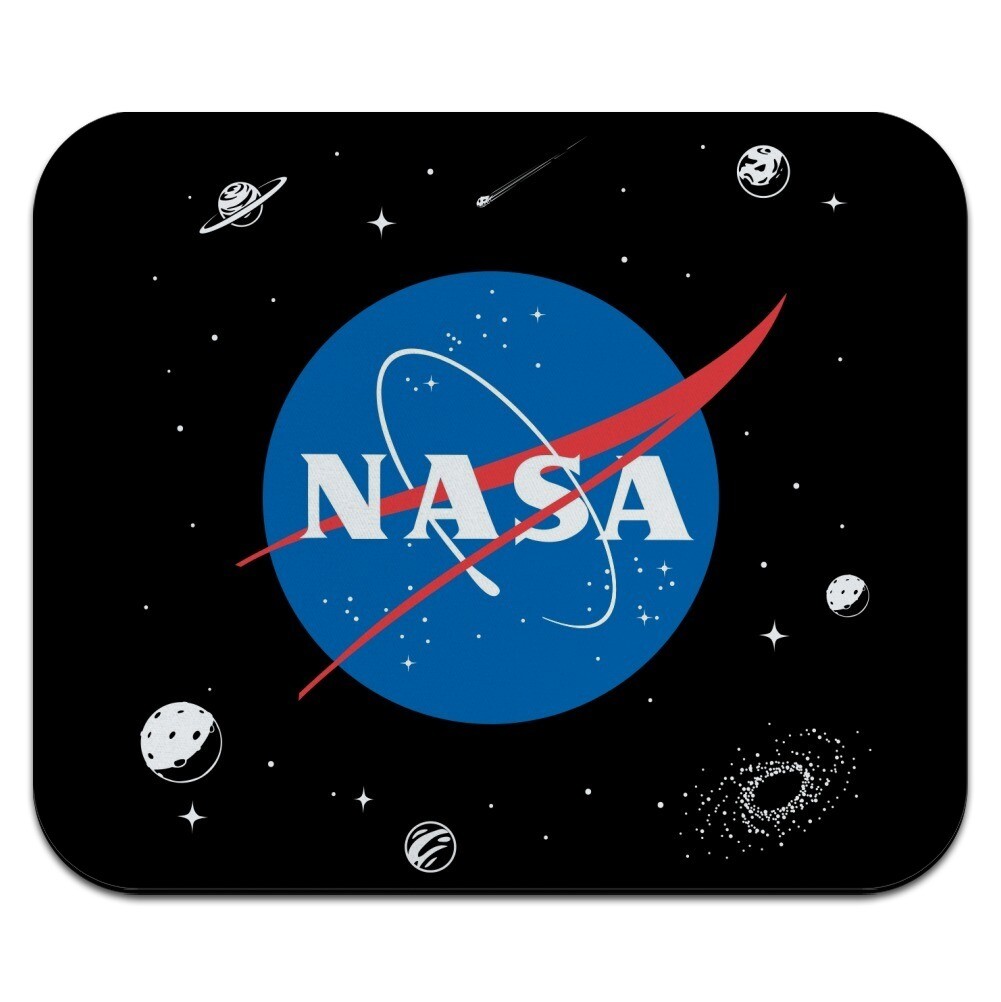 Nasa Logo With Black Background