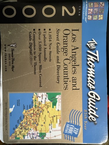 Thomas Guide 2000 Los Angeles and Orange Counties Street Guide ...