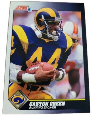 1991 Score Gaston Green #554 Los Angeles Rams NFL Football Card (D9 | eBay