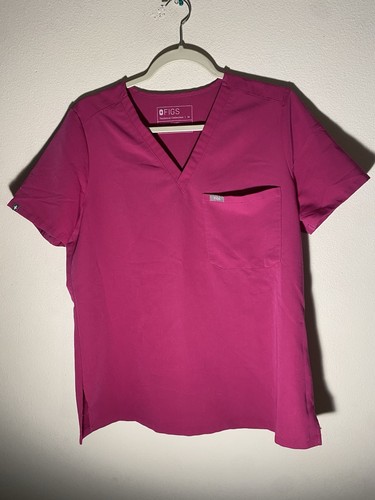 Figs Technical Collection Womens Scrub Top Magenta Catarina Sz Medium ...