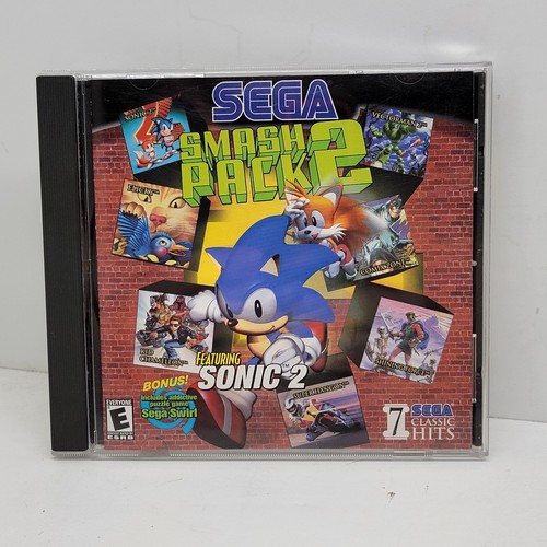 Sega Smash Pack 2 ft Sonic (PC, 2000) Great Condition Disk - Fast ...
