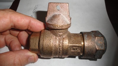MUELLER 3/4" Brass Valve HM/JJ X 3/4" IPS LOCKING VALVE FREE PRIORITY ...