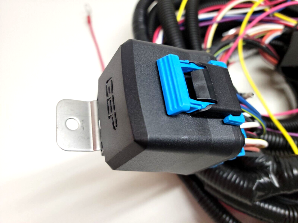 BOSS Snow Plow 13 Pin Harness 4 Sealed Relay Main Truck Side Wiring ...
