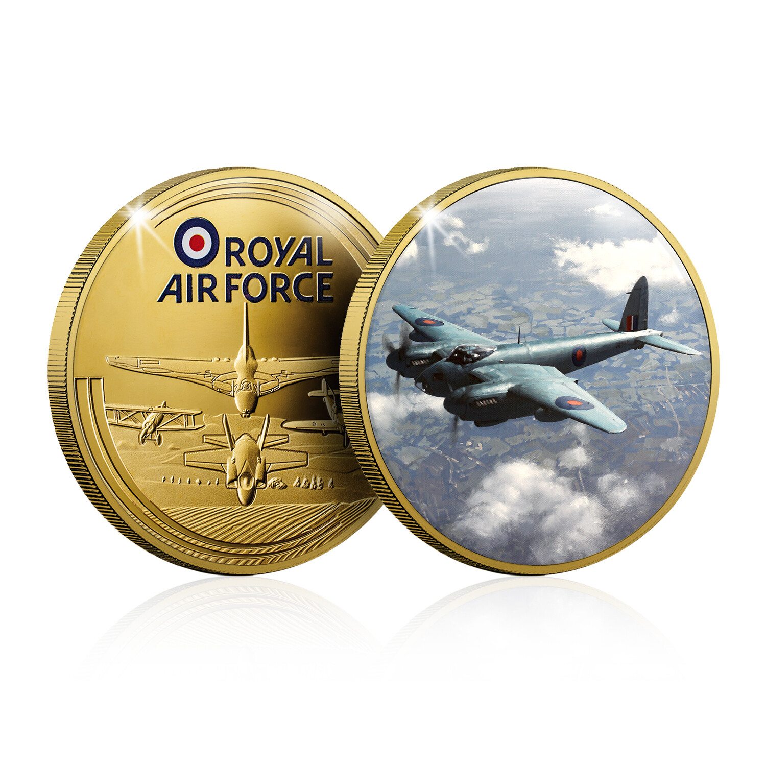 The RAF Collection Gold Coin Medal - Mosquito Complete Pack | eBay