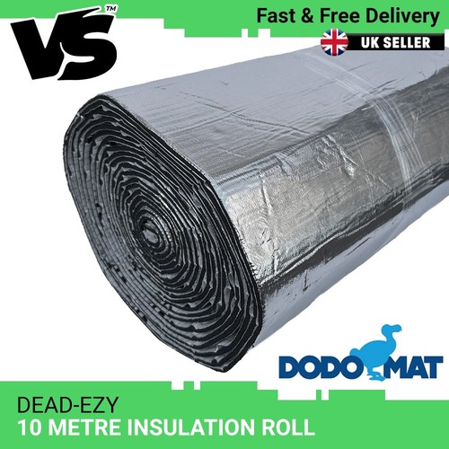 DODO MAT DEAD-EZY VAN SOUND PROOFING FOAM CAMPER LINER FOIL INSULATION 10M ROLL | eBay UK