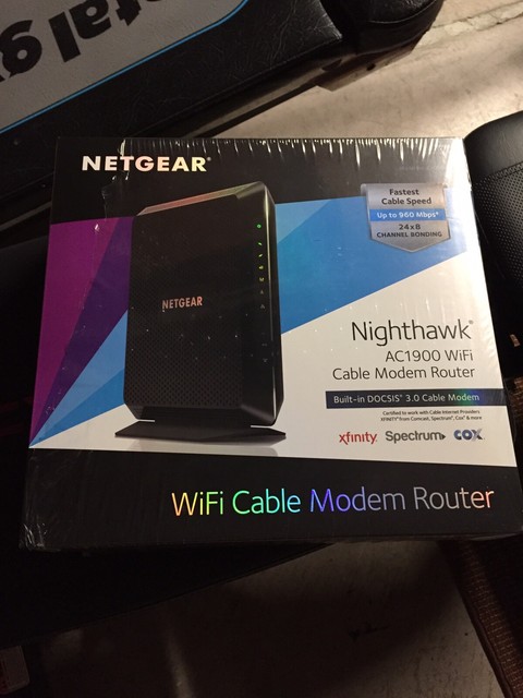 NETGEAR Nighthawk DOCSIS 3.0 Cable Modem Router (C7000-1AZNAS) for sale ...