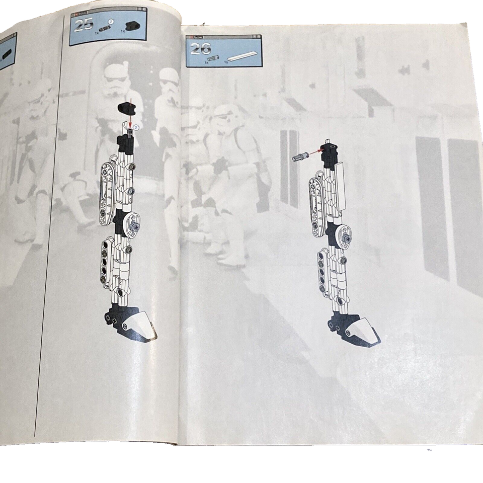 LEGO 8008 Instructions Building Manual Book Only Technic Star Wars ...