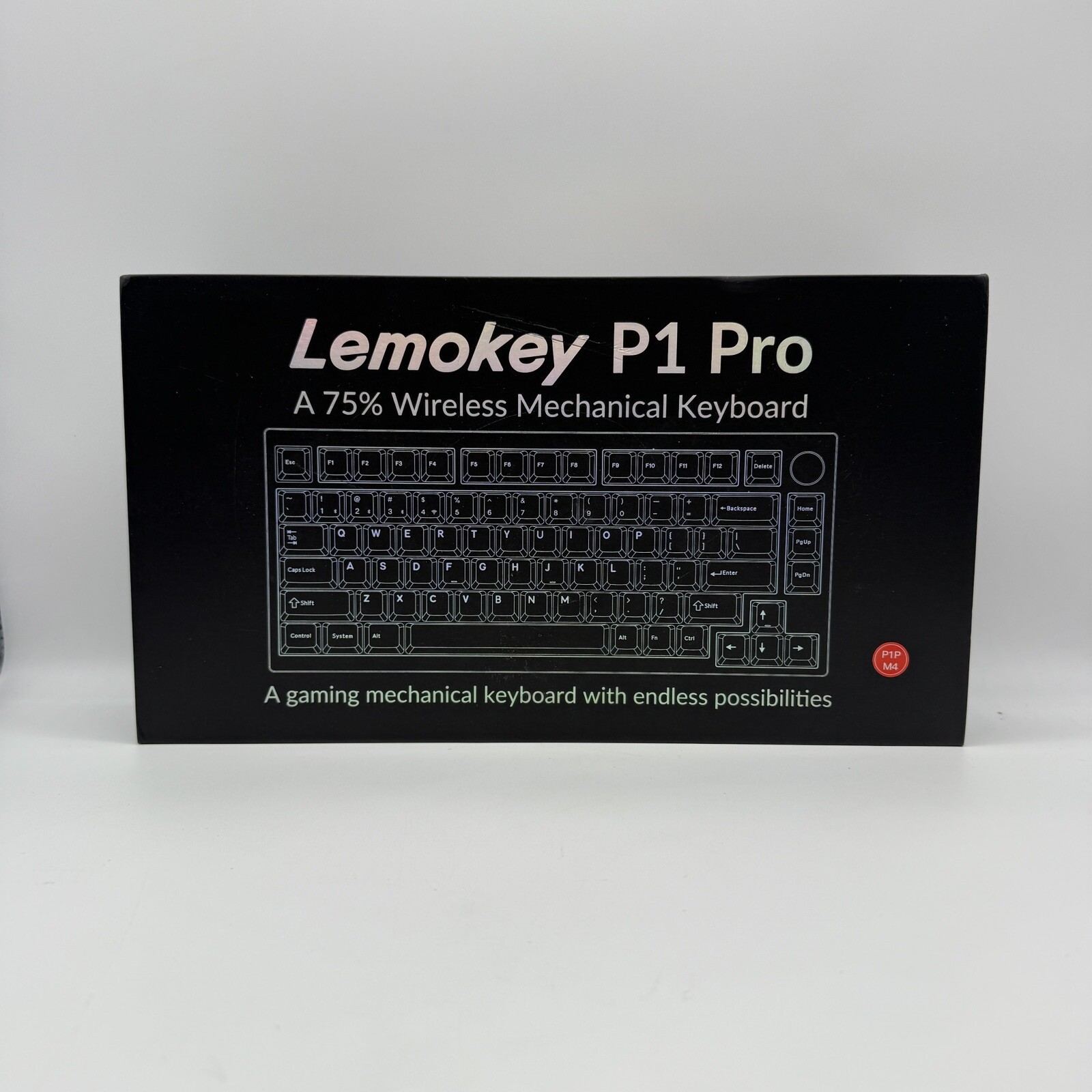 Lemokey P1 Pro Wireless Custom Mechanical Keyboard, 75% Aluminum