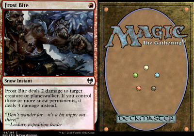 Magic the Gathering -MTG-Frost Bite Foil | eBay