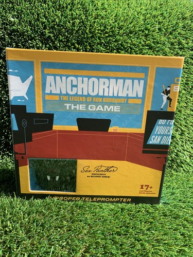 Anchorman: The Legend Of Ron Burgundy, The Game, Improper Teleprompter ...