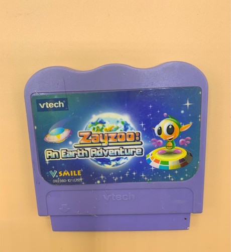 Vtech V.Smile ZAYZOO An Earth Adventure Game Cartridge | eBay