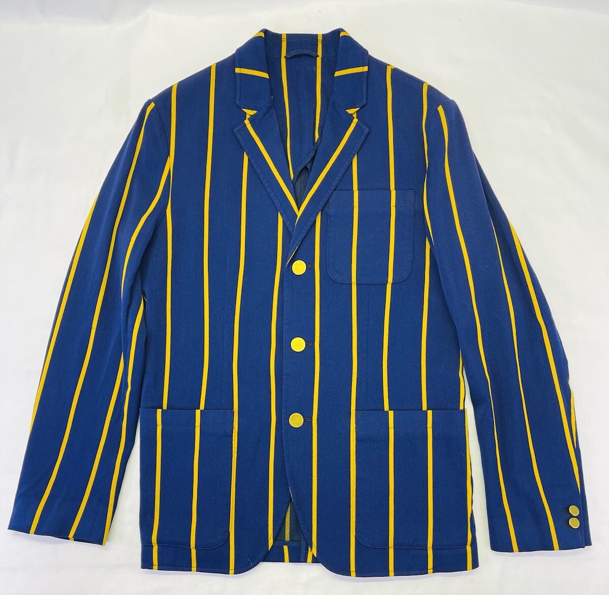 Ralph Lauren Rugby Jacket Yellow stripes School Boy U… - Gem