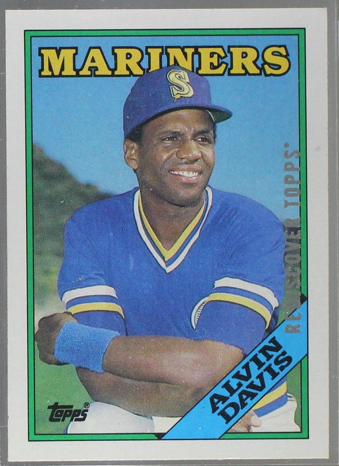 2017 Topps - Rediscover Topps Buybacks Alvin Davis #1988-785 Silver for ...