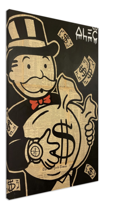 Monopoly Man With Money Bags